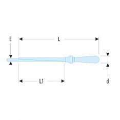 FACOM 606A - Straight 12" 300mm Hacksaw Frame + Blade | ETS