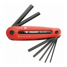 FACOM 86H.JU6 - 6pc Inch Hex Key Folding Set | ETS