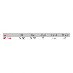 FACOM NG.210A - 250mm 1.1/2" Square Drive Impact Extention Bar | ETS