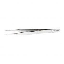 FACOM 144 - 120mm Straight Smooth Nose Precision Tweezers | ETS