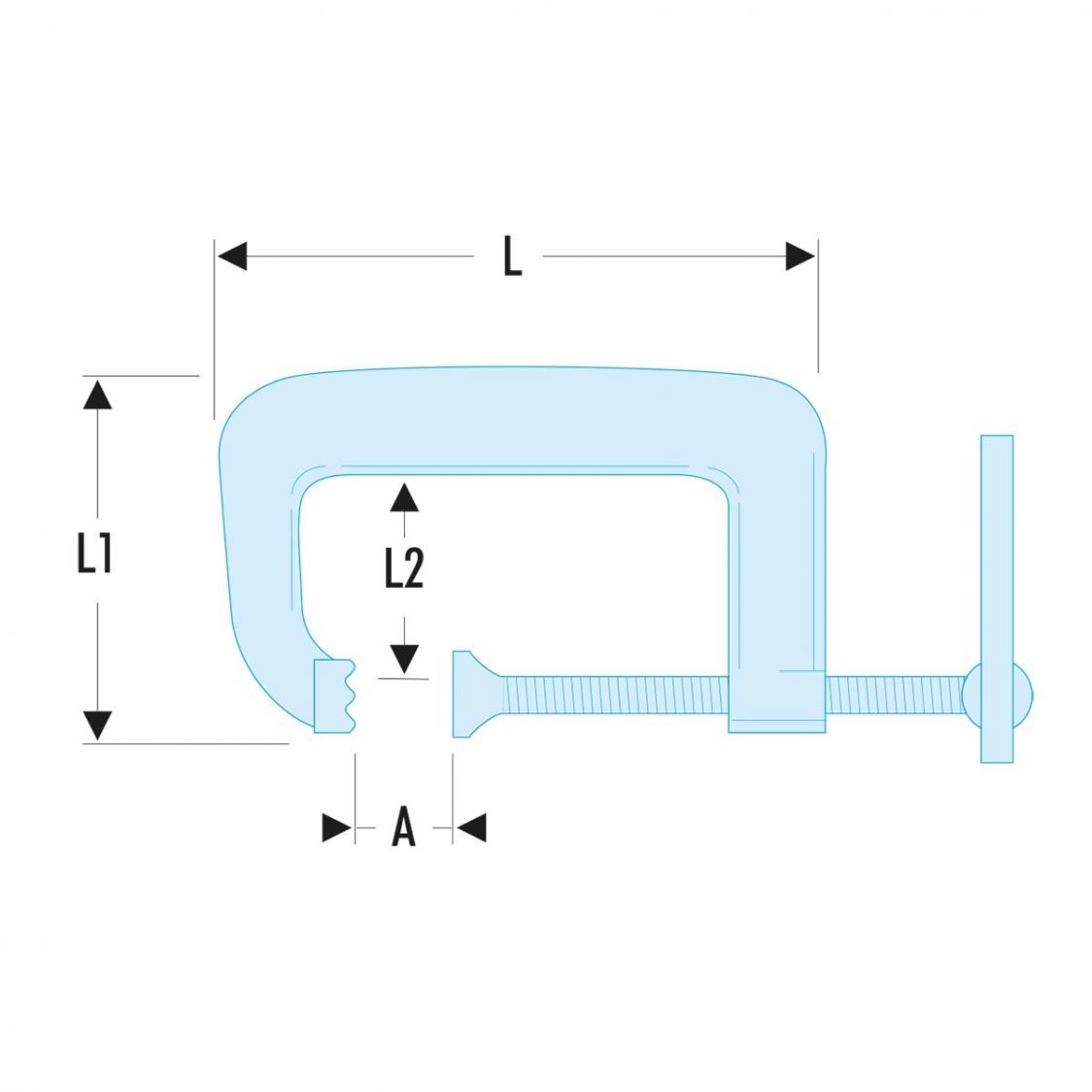 FACOM 271A.X - Compact G Clamp | ETS