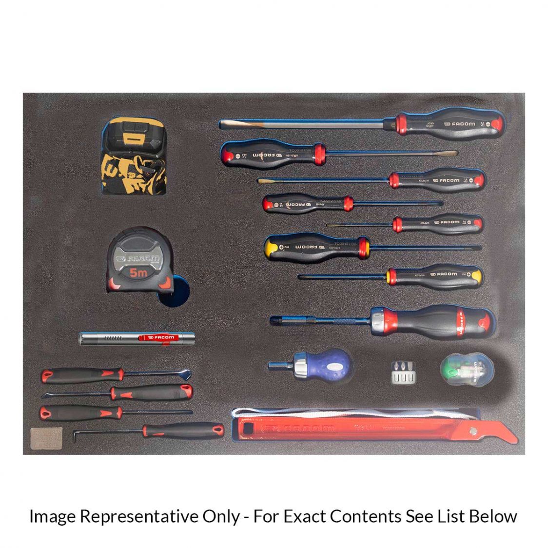 FACOM ETS.CK2 - CUSTOM 215pc Complete Tool Kit + Foaming + Flight Case ...
