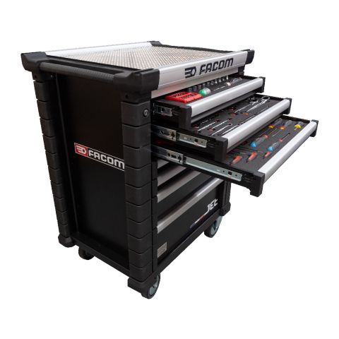 FACOM ETS.CK5 - CUSTOM 93pc Complete Tool Kit + Foaming + 6 Drawer ...