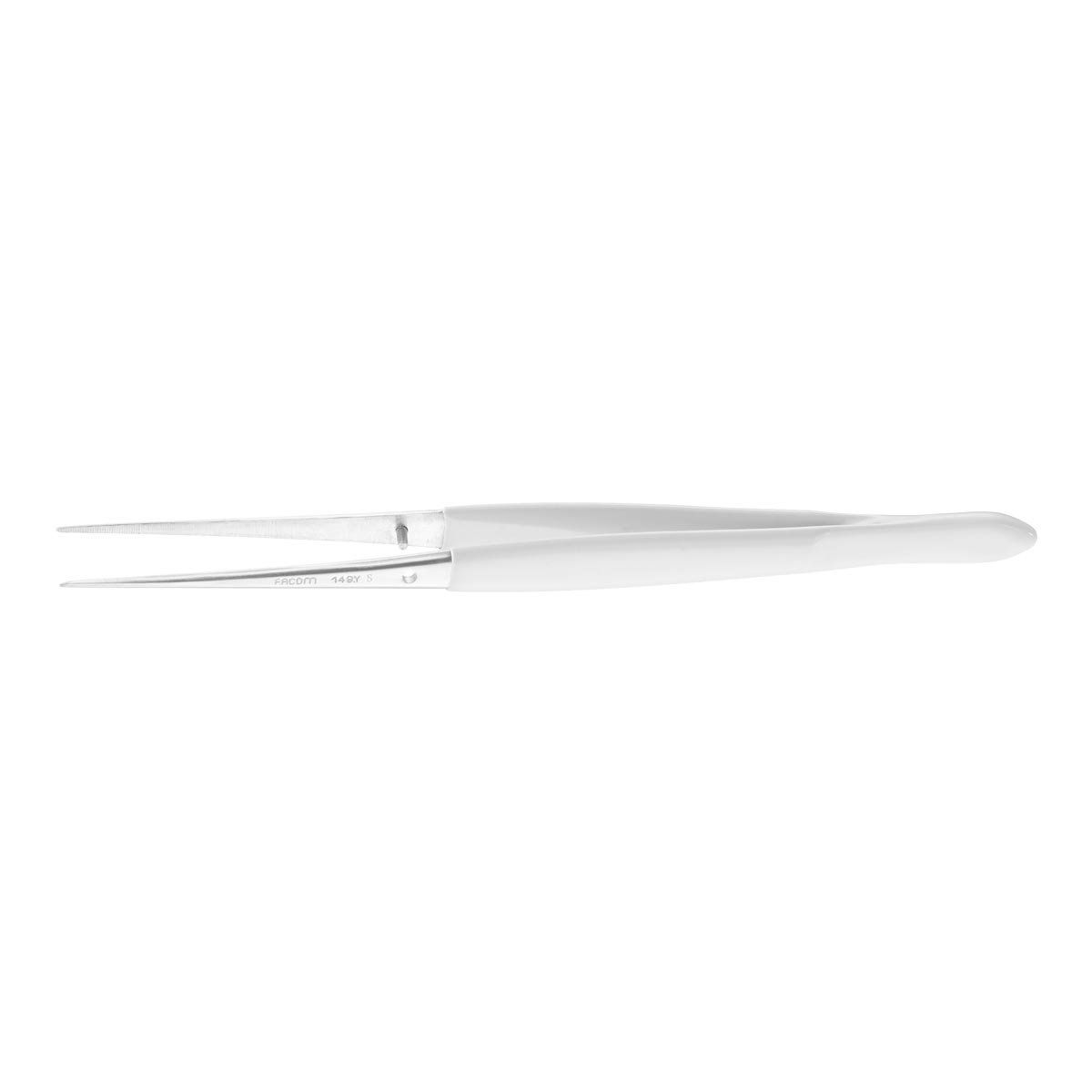 FACOM 149.Y - 155mm Straight Fine Smooth Nose PVC Grip Tweezers | ETS