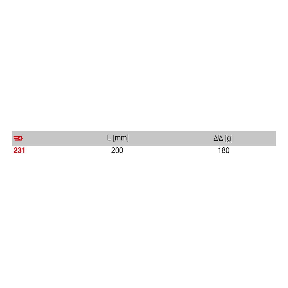 FACOM 231 - Wood Handle Long Half-Round Scraper | ETS