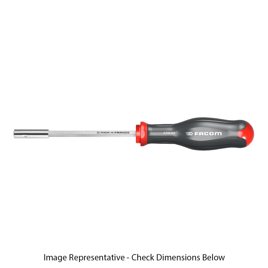 FACOM ATM.M1 - 1/4" Hex Short Protwist Magnetic Screwdriver Handle | ETS