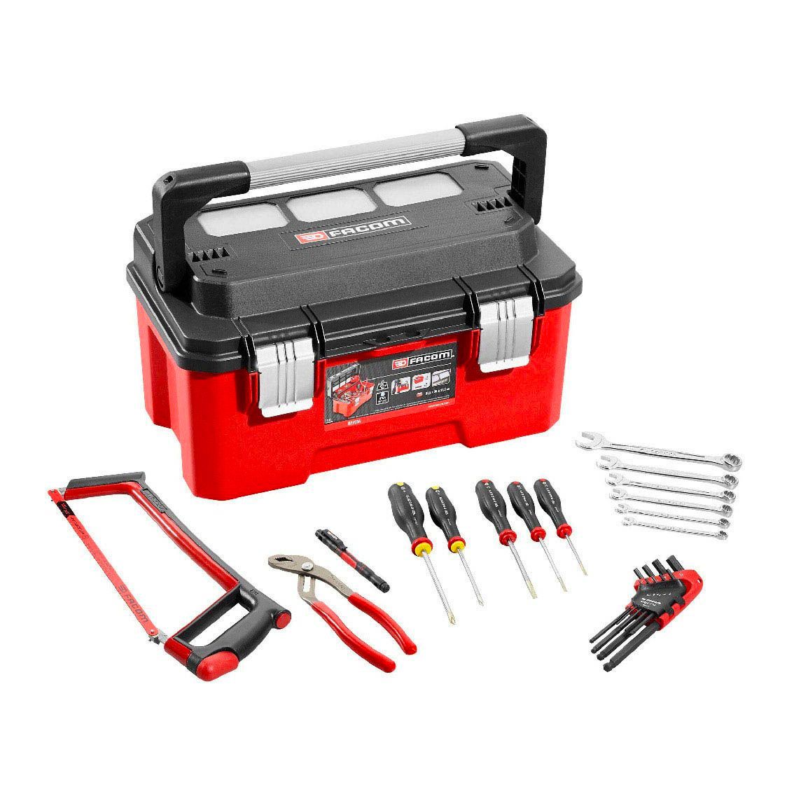 FACOM BP.P20ACM1PB - 23pc General Metric Tool Kit + Tool Box | ETS