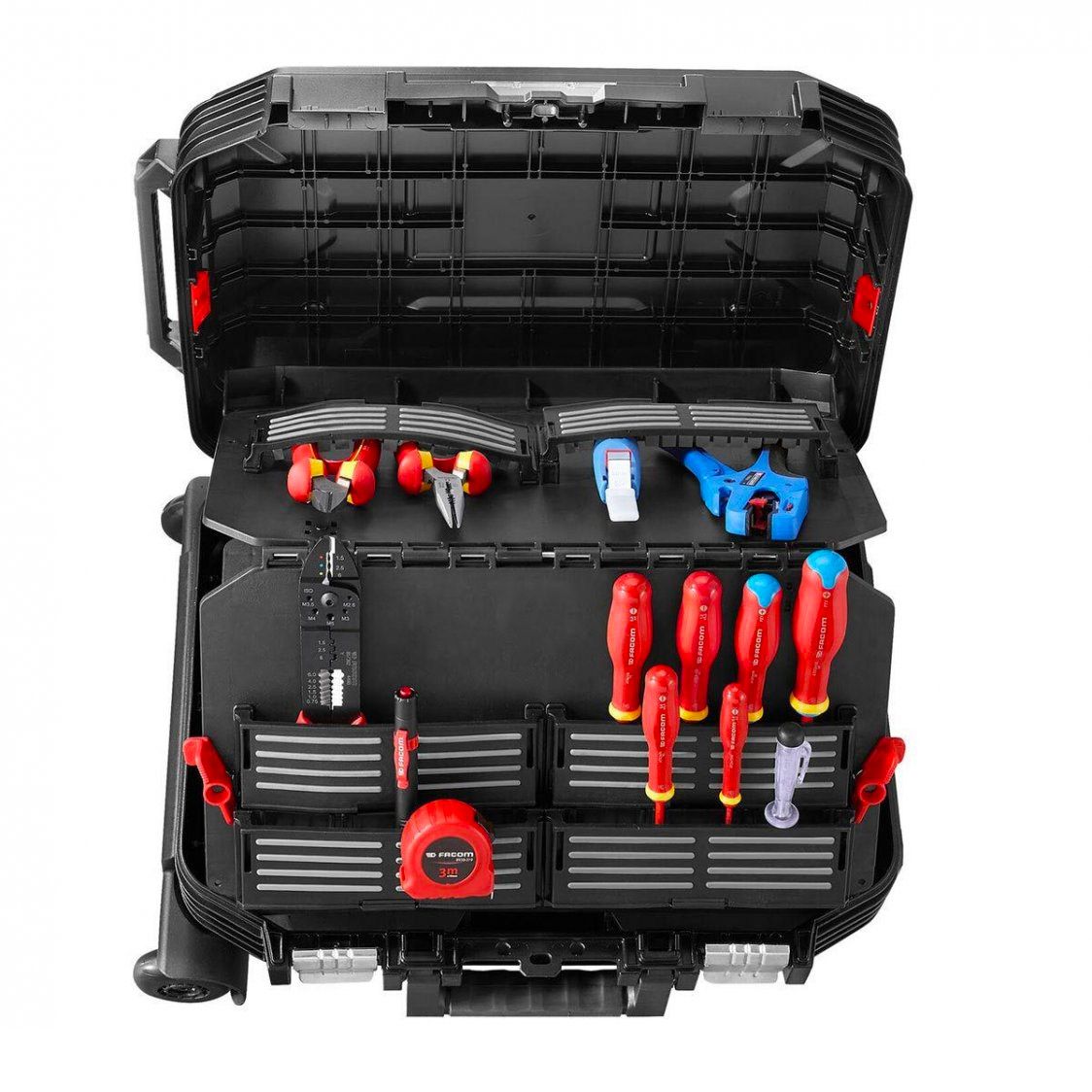 FACOM BV.R30CM2PB - 16Pc Electricians Tool Kit + Tool Case | ETS