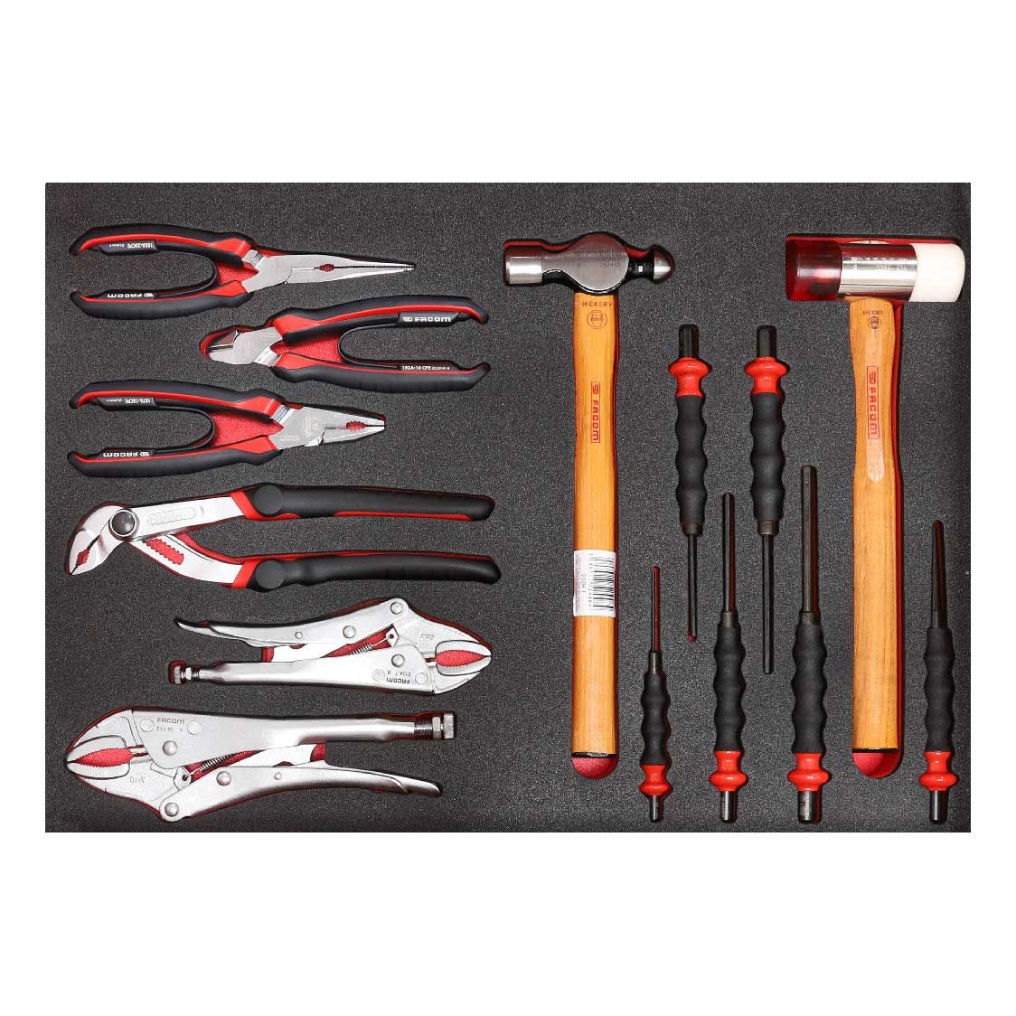 FACOM ETS.CK5 - CUSTOM 93pc Complete Tool Kit + Foaming + 6 Drawer ...