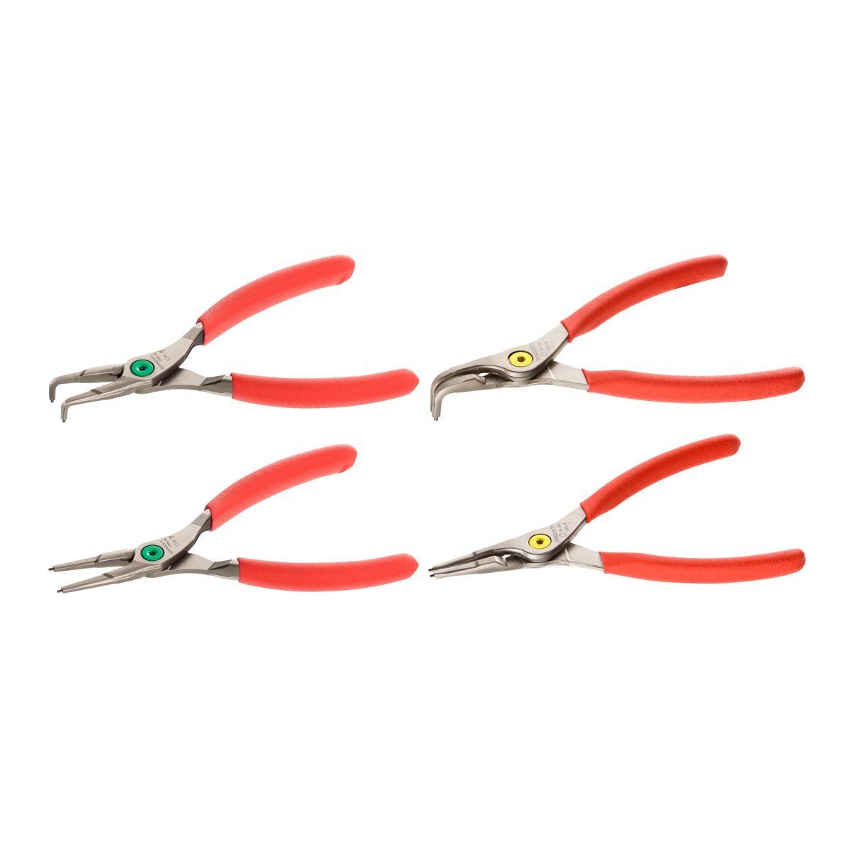 FACOM PCJ4 - 4pc Straight + 90' Angled Circlip Pliers Set | ETS