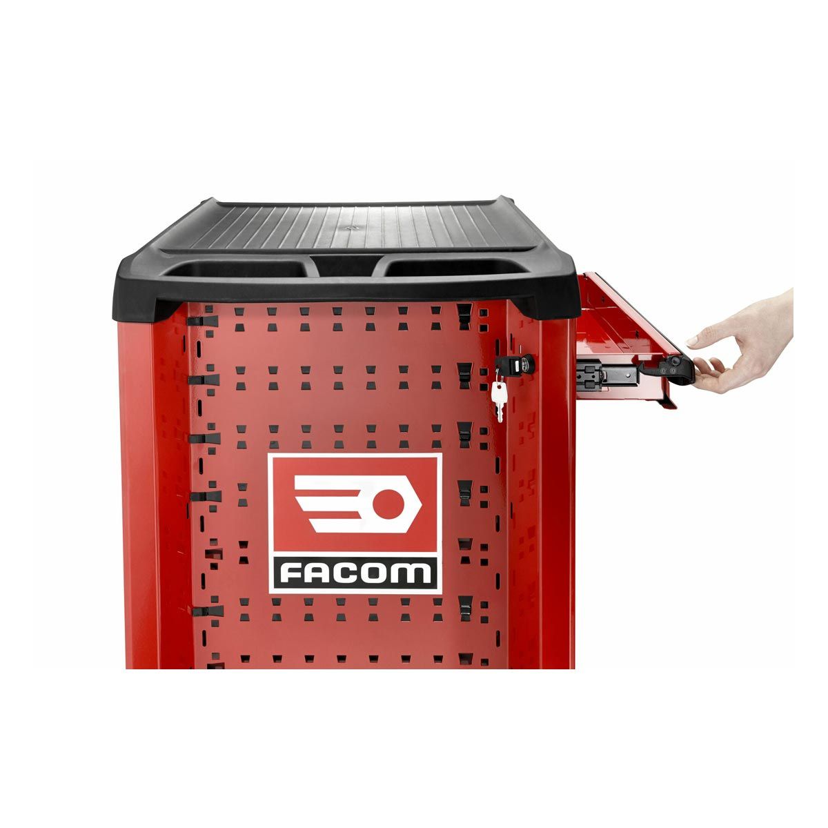 FACOM ROLL.5M3PB - ROLL+ 5 Drawer 3 Mod Roller Cabinet Red | ETS