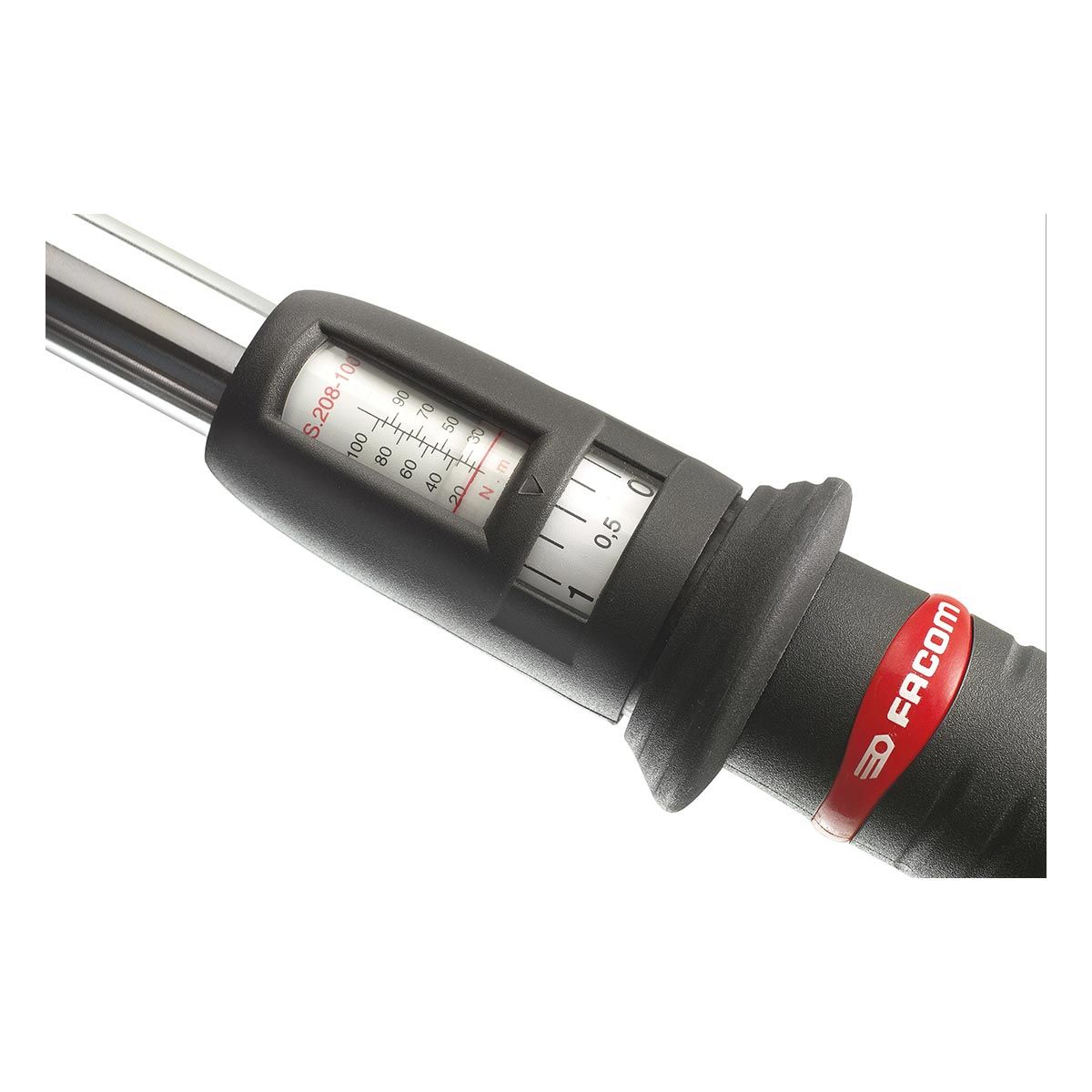 FACOM S.208-200 - 40-200Nm 208. Torque Wrench + Fixed 1/2" Square Drive ...