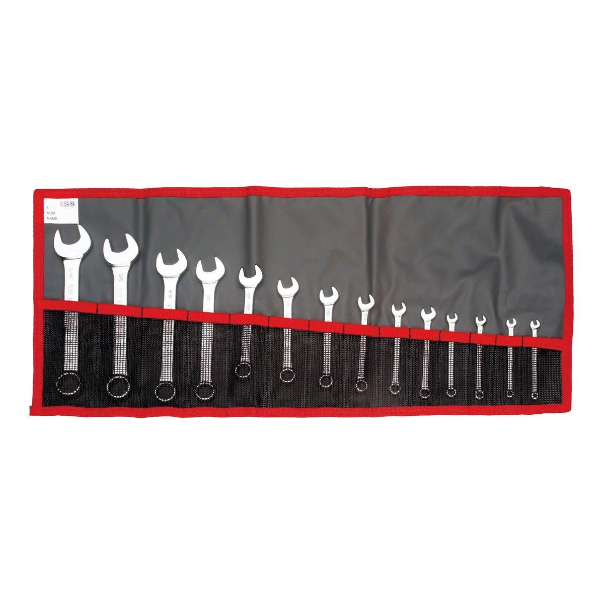 FACOM 39.JU14T - 14pc Inch Stubby Combination Spanner Set + Roll | ETS