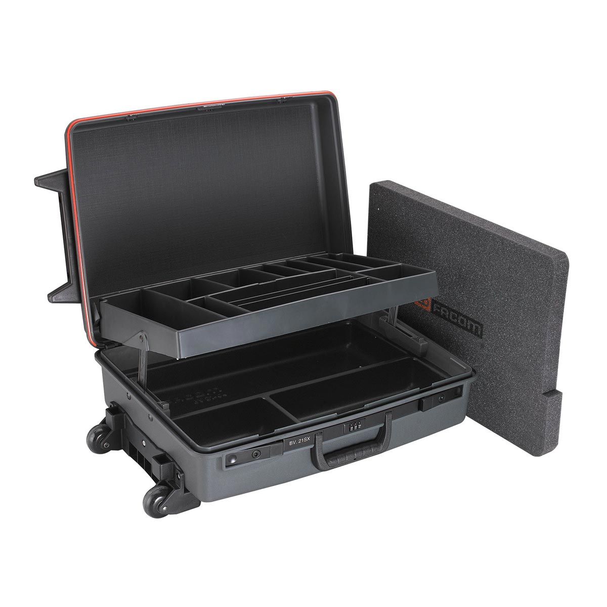 FACOM BV.21TR1 - Fitters Roller Tool Case + Kneeling Pad | ETS