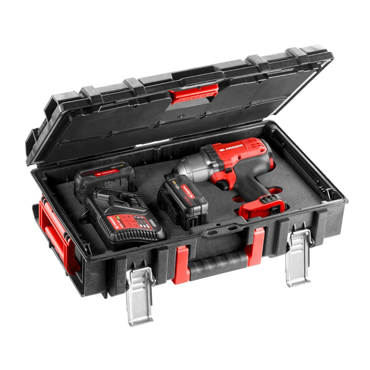 FACOM CL3.CH18SP2 - 1625Nm 1/2"SD HP 18V Cordless Impact Wrench + 2x5Ah ...