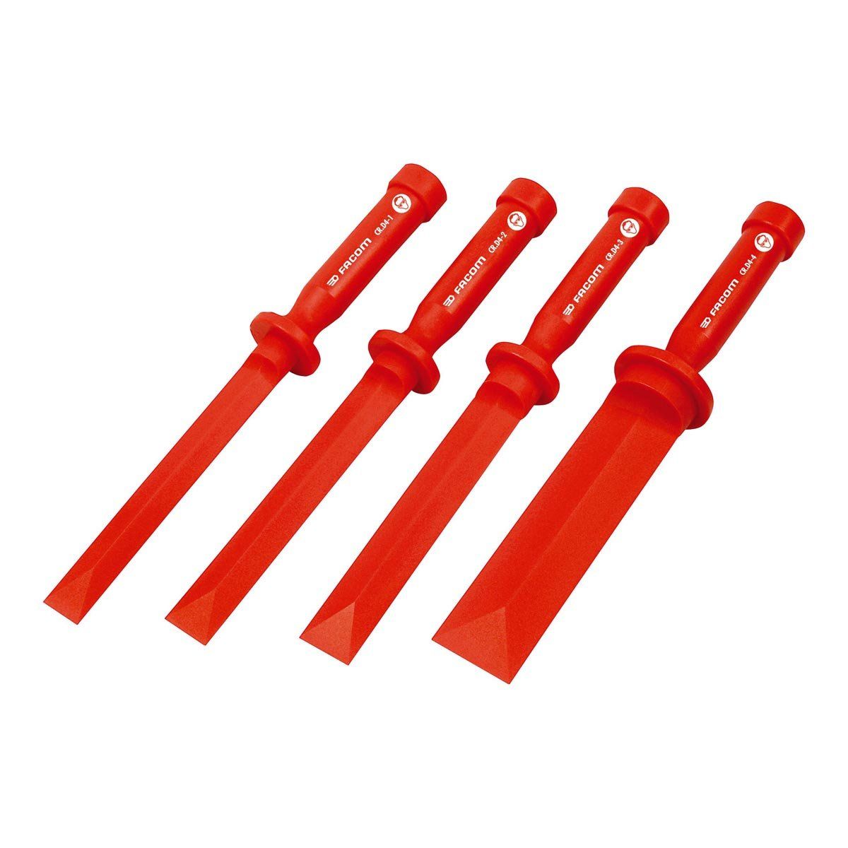 FACOM CR.D4 - 4pc Red Composite Scraper Set | ETS