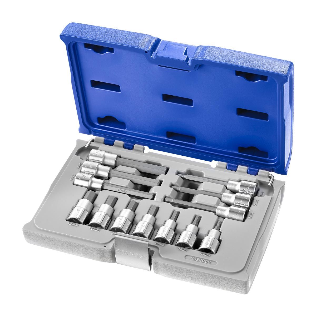EXPERT by FACOM E032906 - 13pc 1/2" Square Drive Metric Std + Long Hex ...