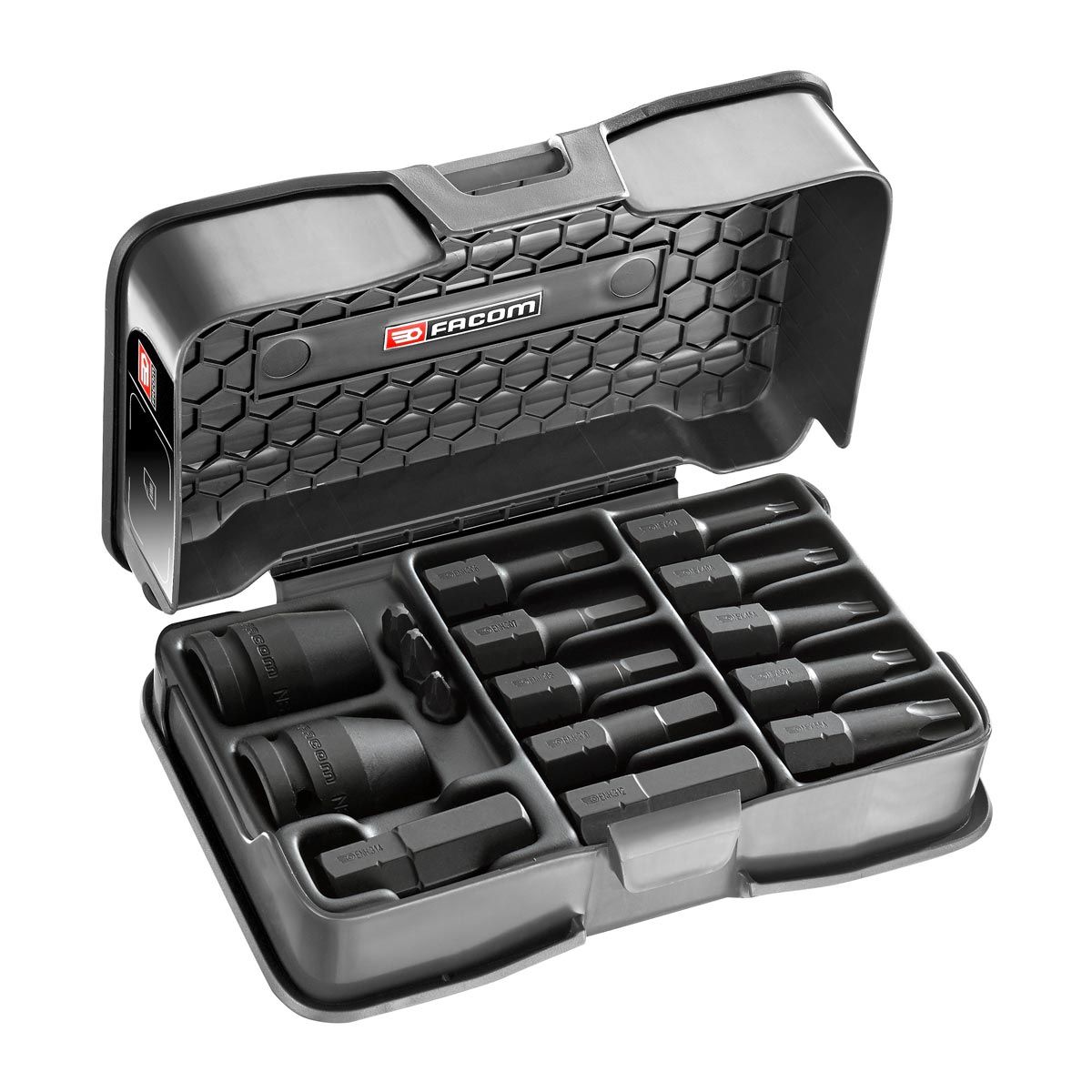 FACOM NHX.14B - 14pc 1/2" Square Drive Coupler Impact Screwbit Set | ETS