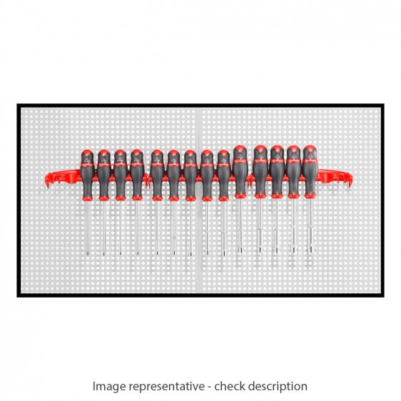FACOM 74AT.P14E - 14pc Metric 6pt Hex Socket Protwist Screwdriver Set + Rack | ETS