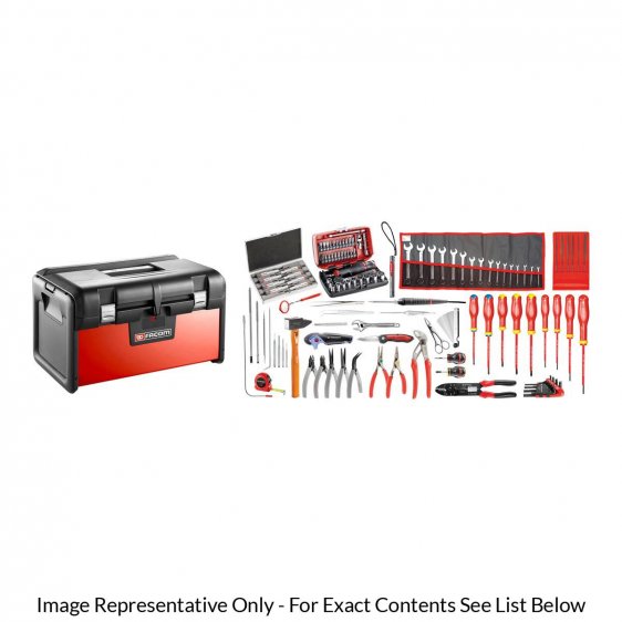 FACOM BT200.EM41A - 120pc Electricians Metric Tool Kit + Tool Box | ETS